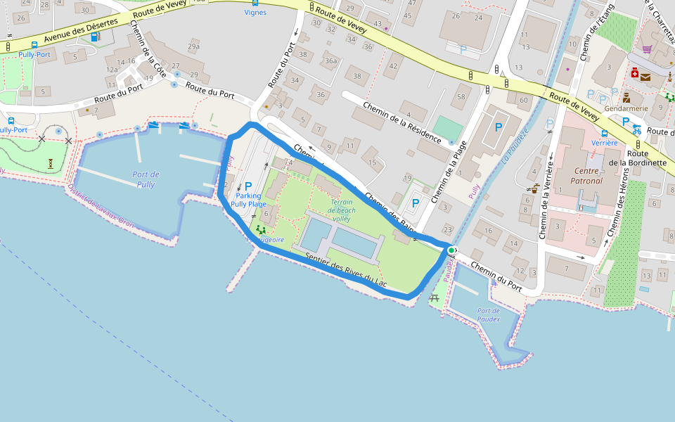 Lake Geneva Walking And Running Trail - Pully, Canton of Vaud ...