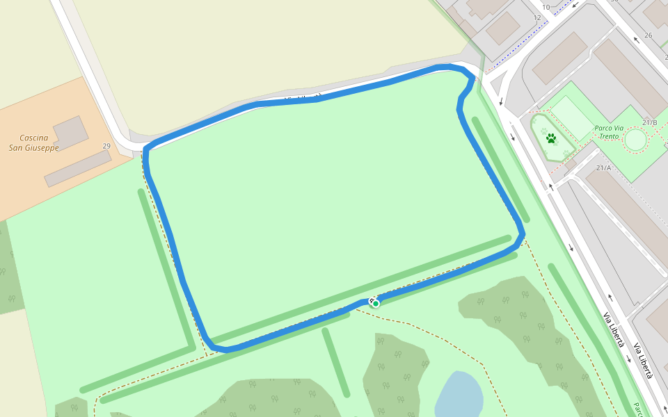 Parc naturel Marcher et courir - Cesano Boscone, province de Milan ...