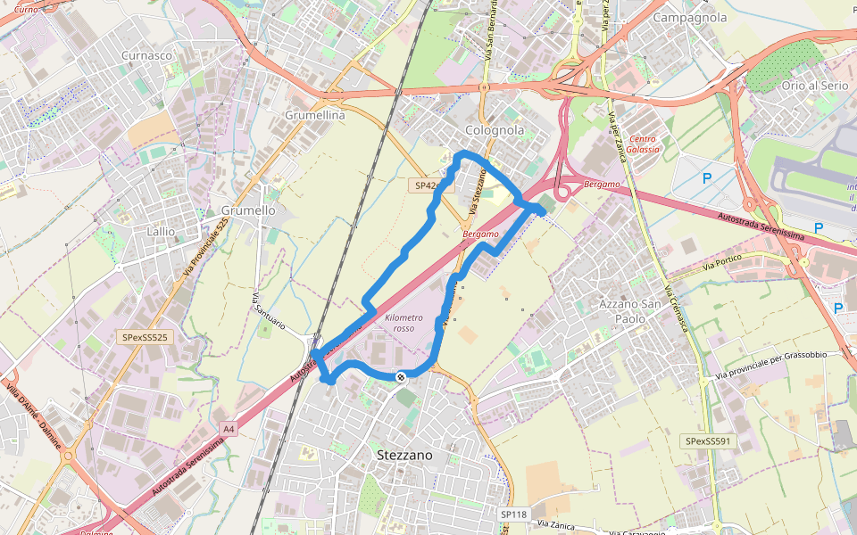 Cascinetto park Walking and Running - Stezzano, Province of Bergamo ...