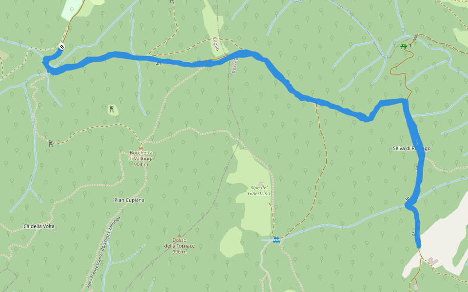 Upper bridge Hiking Trail - Caglio, Como, Italy | Pacer