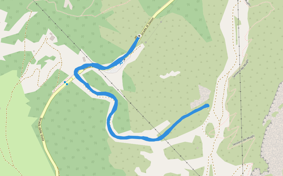 Path of the Mughi Military Observatory Hiking Trail - Trento, Italy | Pacer