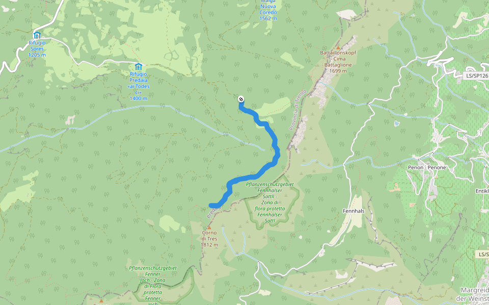 The Sella | Walking Map