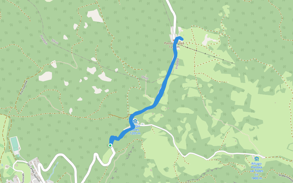 Sendero amedeo super flow | Walking Map