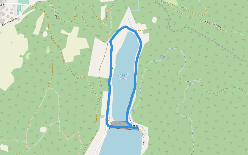 Lago Tavon Sendero - Predaia, Trento, Italia | Pacer