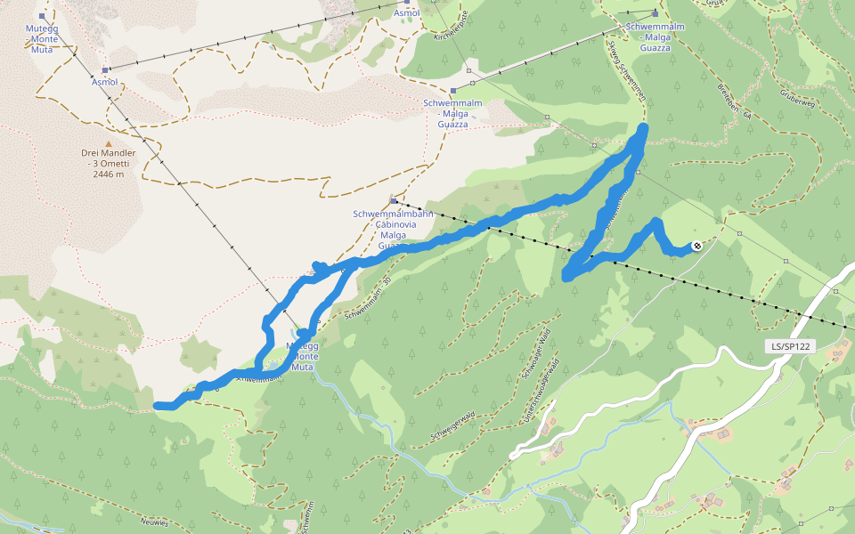 Schwemmalm | Walking Map