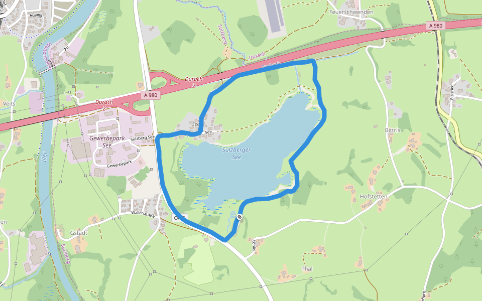 Sulzberger See Walking And Running Trail - Bavaria, Germany | Pacer