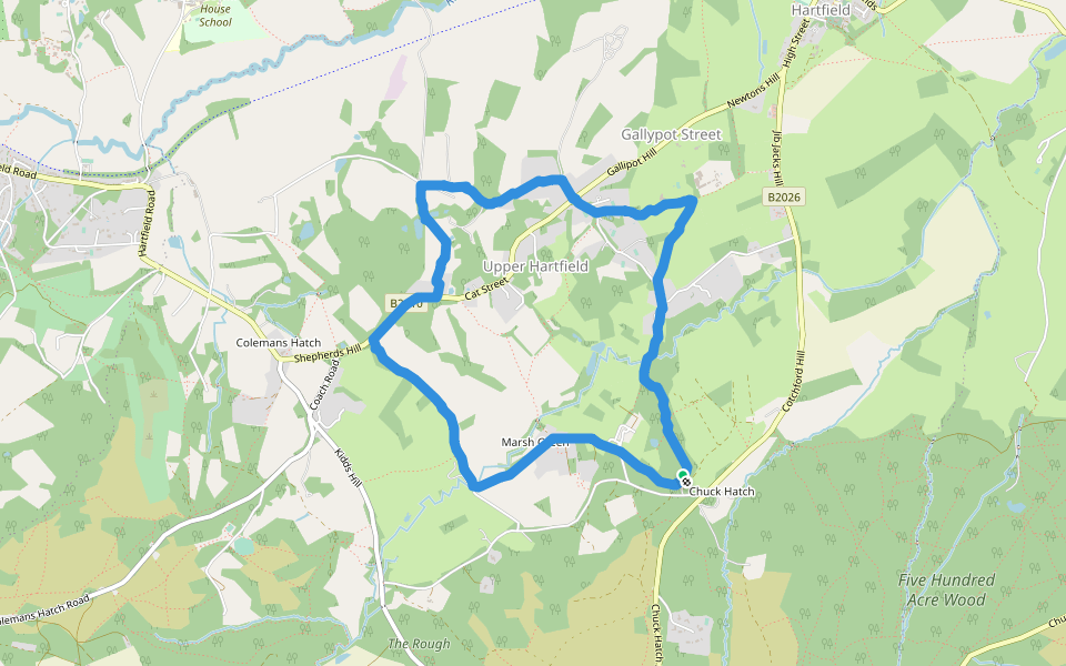 Upper Hartfield Hiking Trail - England | Pacer