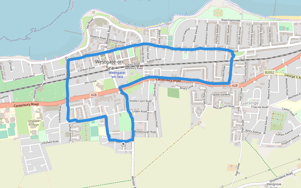 Adrian Square | Walking Map