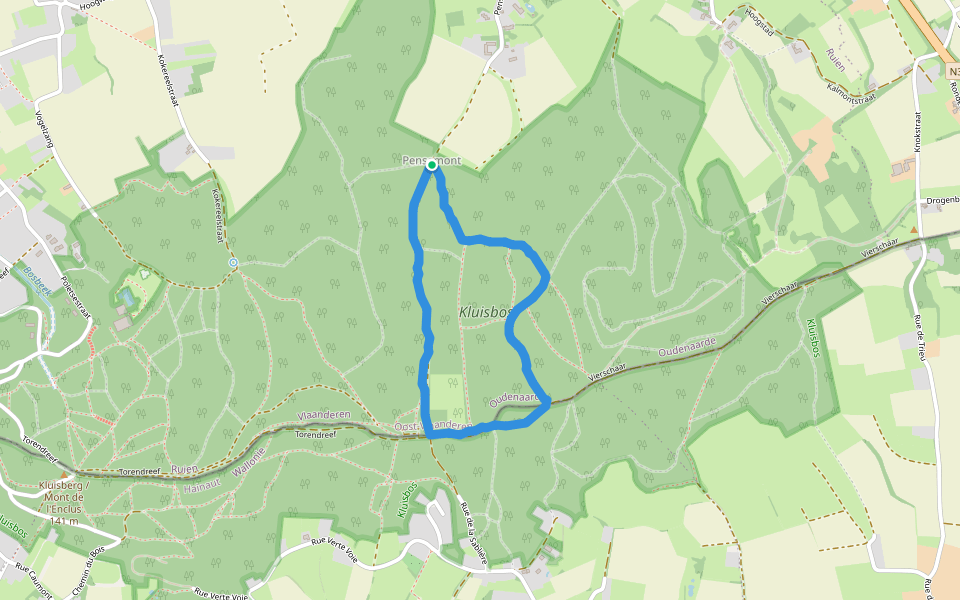 Kluisbos Sendero - Kluisbergen, Provincia de Flandes Oriental, Bélgica ...