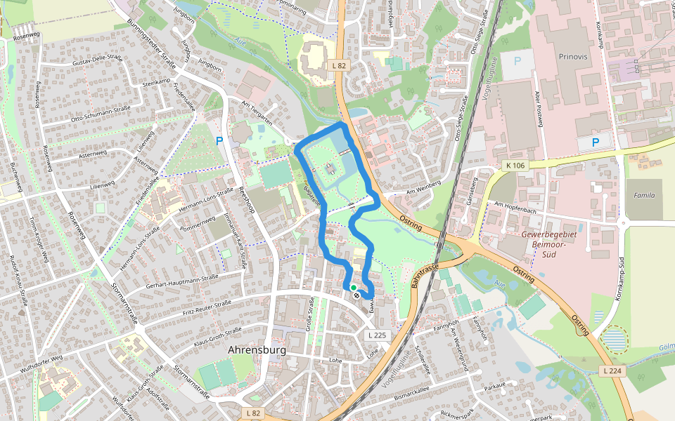 Ahrensburg schloss Wanderweg - Schleswig-Holstein, Deutschland | Pacer