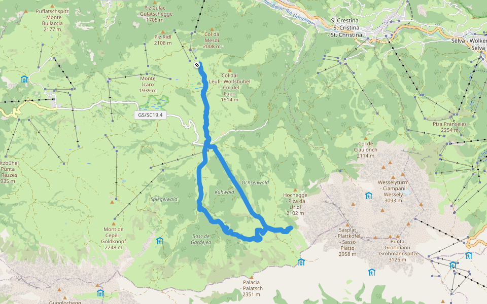 7 Hiking Trail - Kastelruth, South Tyrol, Italy | Pacer