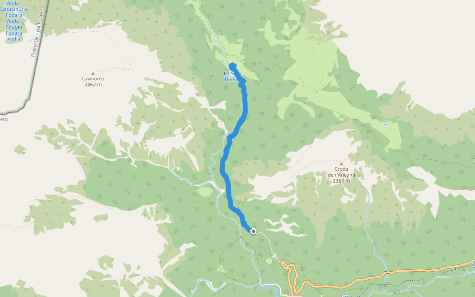 Torrente Boite | Walking Map