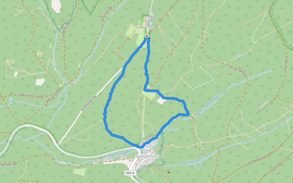 Rothirsch Hiking Trail - Lindberg, Bavaria, Germany | Pacer