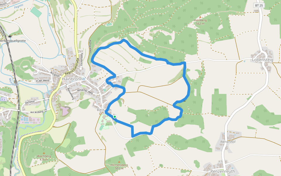 Hainberg Hiking Trail - Pegnitz, Bavaria, Germany | Pacer