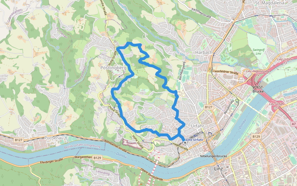 Gram grades Hiking Trail - Linz, Oberösterreich | Pacer