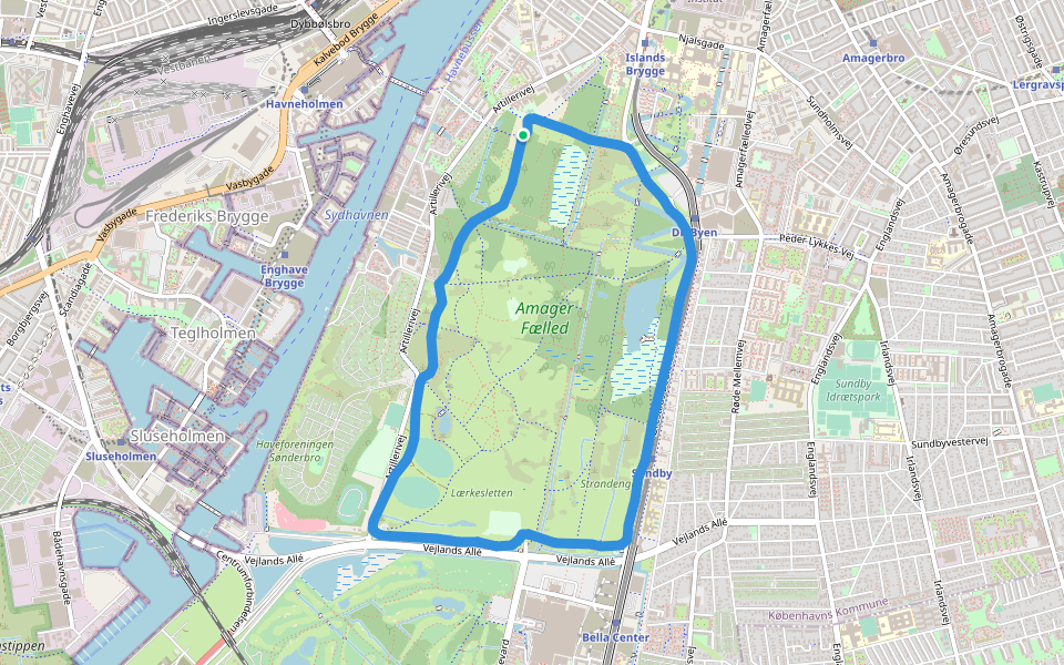 Amager Common Walking And Running Trail - København, Capital Region of ...