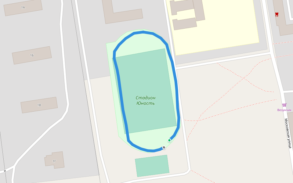 Youth Stadium Walking And Running Trail - Armyansk, Crimean Peninsula ...