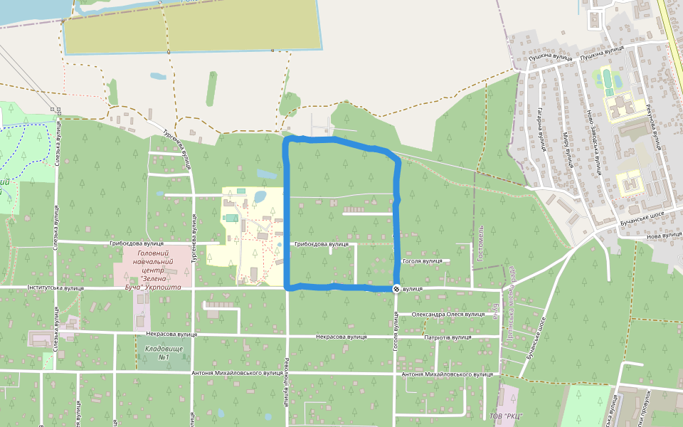 Ukrainian Humanities Institute in Kyivs'ka oblast | Walking Map