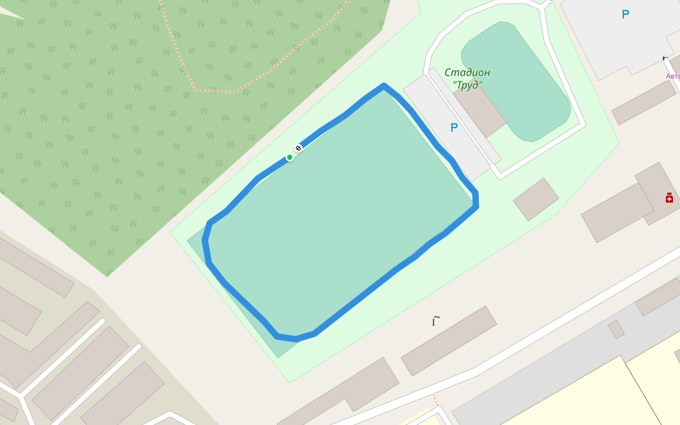Trud Stadium Walking And Running Trail - Chekhov, Moscow Oblast, Russia ...