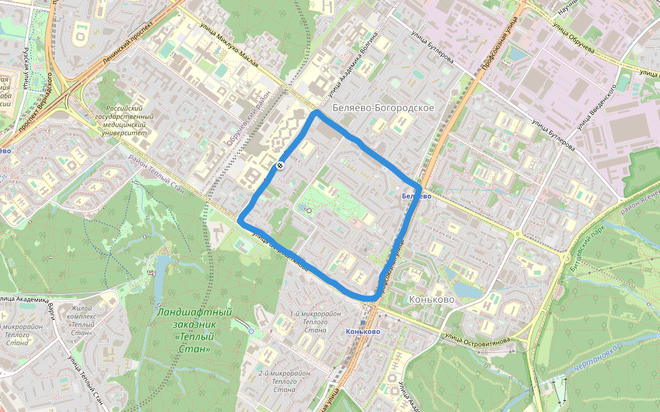 IBCh RAS (Institute of Bioorganic Chemistry) Walking And Running Trail ...