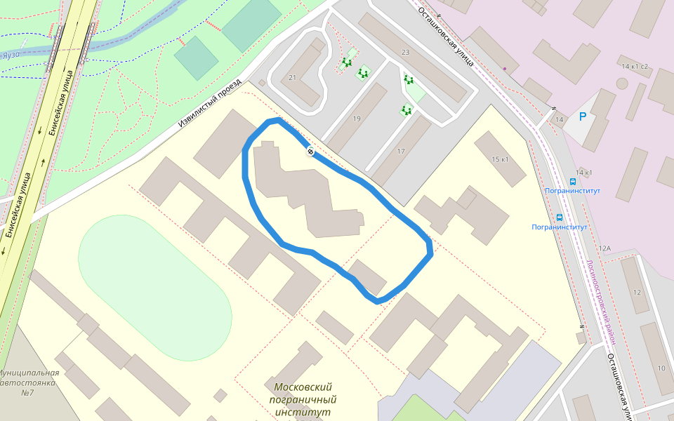 Moscow Border Institute of the FSB of the Russian Federation Walking ...