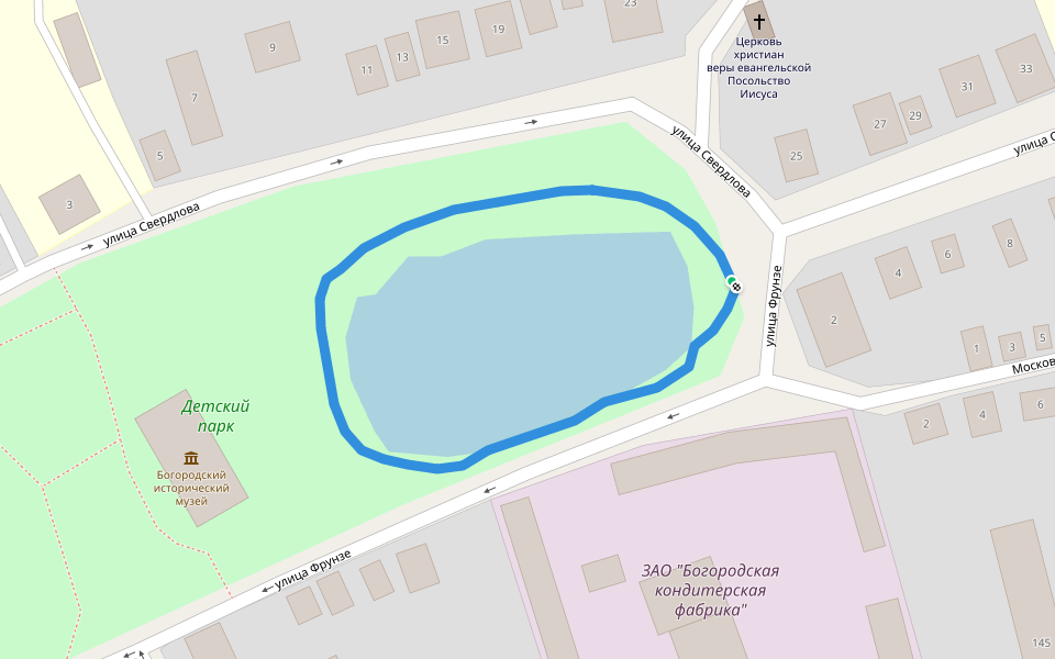 Children's park in Nizhegorodskaya oblast' | Walking Map