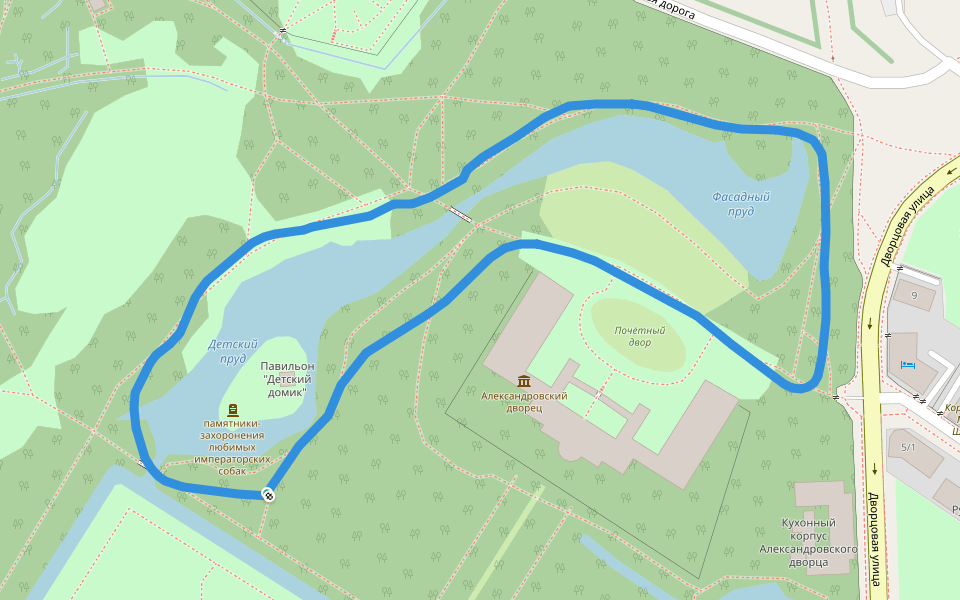 Alexander Park Walking and Running - Saint Petersburg, Russia | Pacer