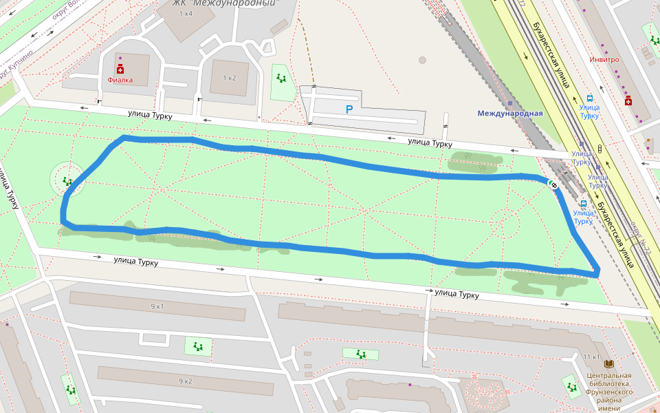 Cockatoo in Sankt-Peterburg | Walking Map
