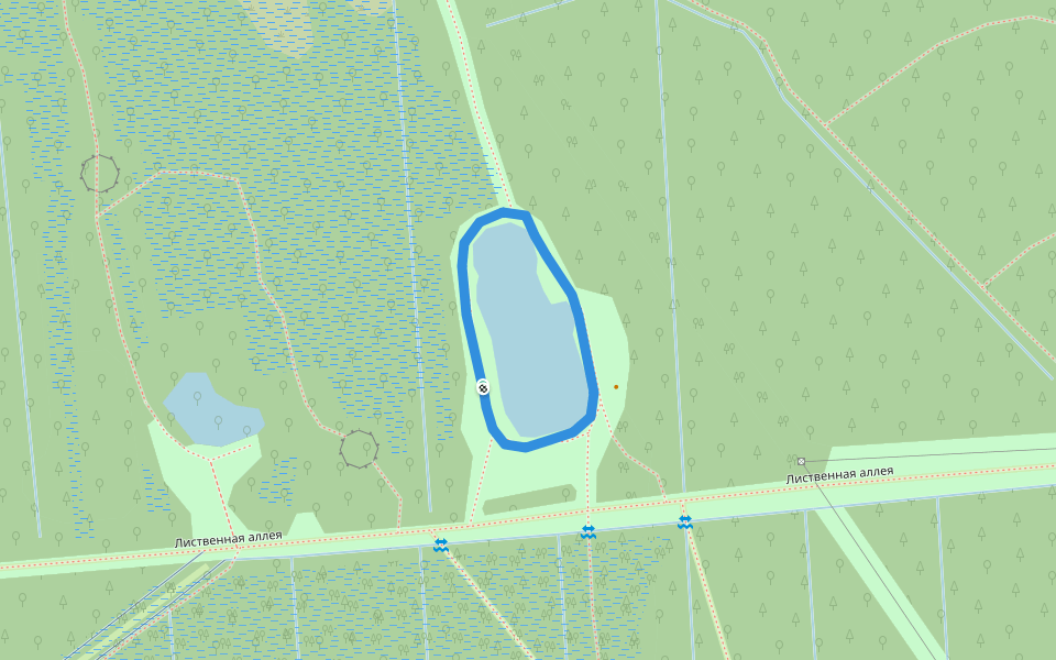 Sosnovka park in Sankt-Peterburg | Walking Map