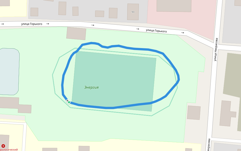 Energy Walking And Running Trail - Sarapul, Udmurt Republic, Russia | Pacer