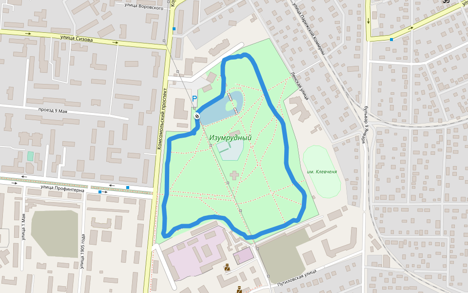 Esmeralda Sendero - Barnaúl, Krai de Altái, Rusia | Pacer