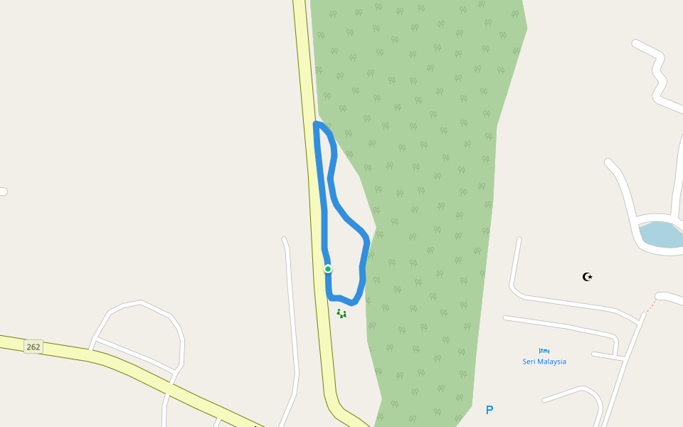 Bukit lagi Walking And Running Trail - Kangar, Perlis, Malaysia | Pacer