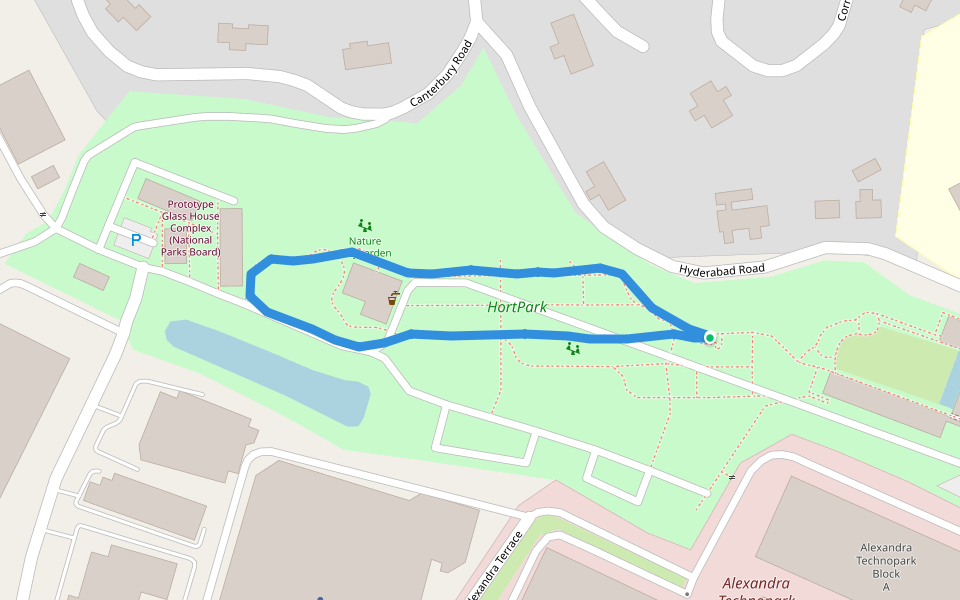 HortPark | Walking Map