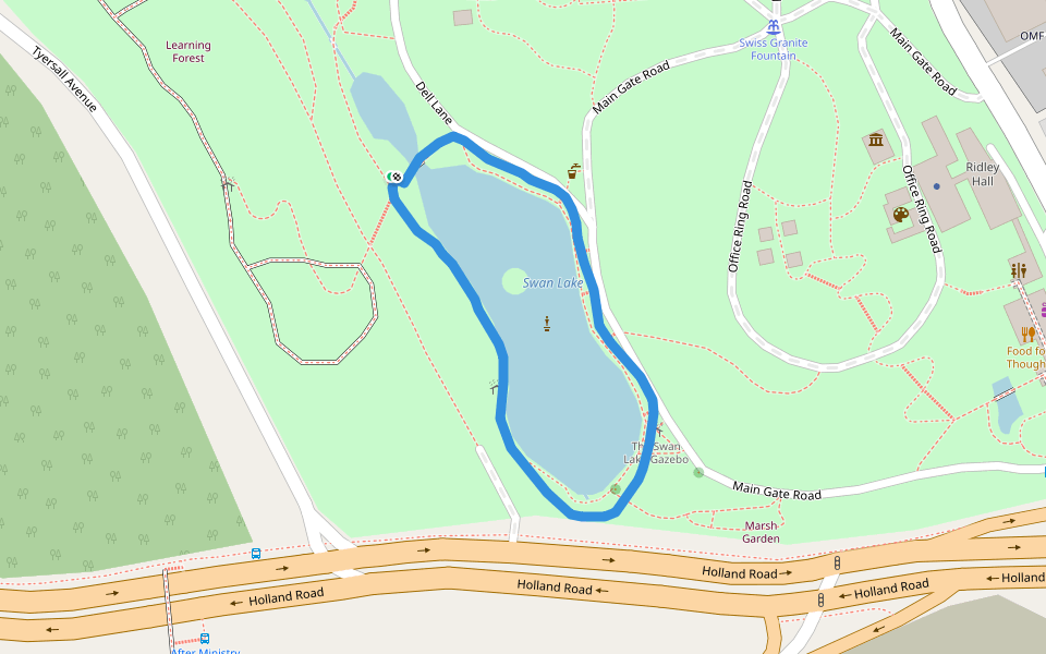 Swan Lake | Walking Map