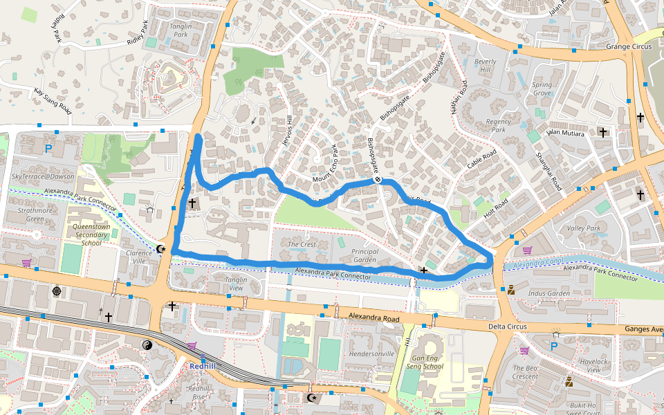 Alexandra Canal Walking And Running Trail Singapore Pacer