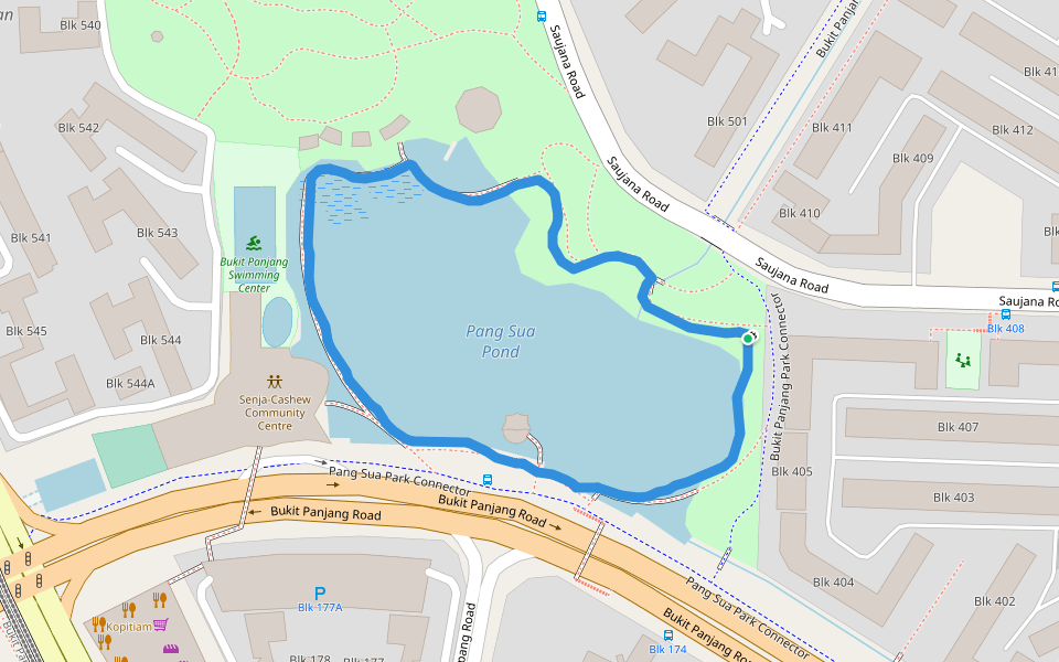 Pang Sua Pond | Walking Map