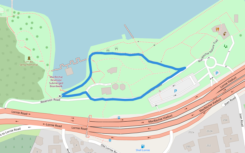 MacRitchie Reservoir Park | Walking Map