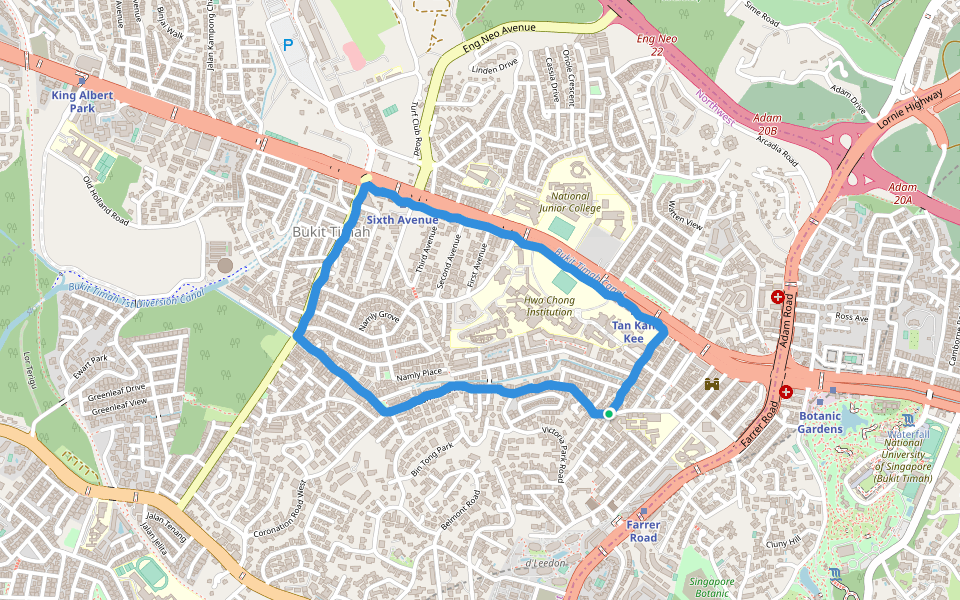 Bukit Timah Walking And Running Trail - Singapore, North Region | Pacer