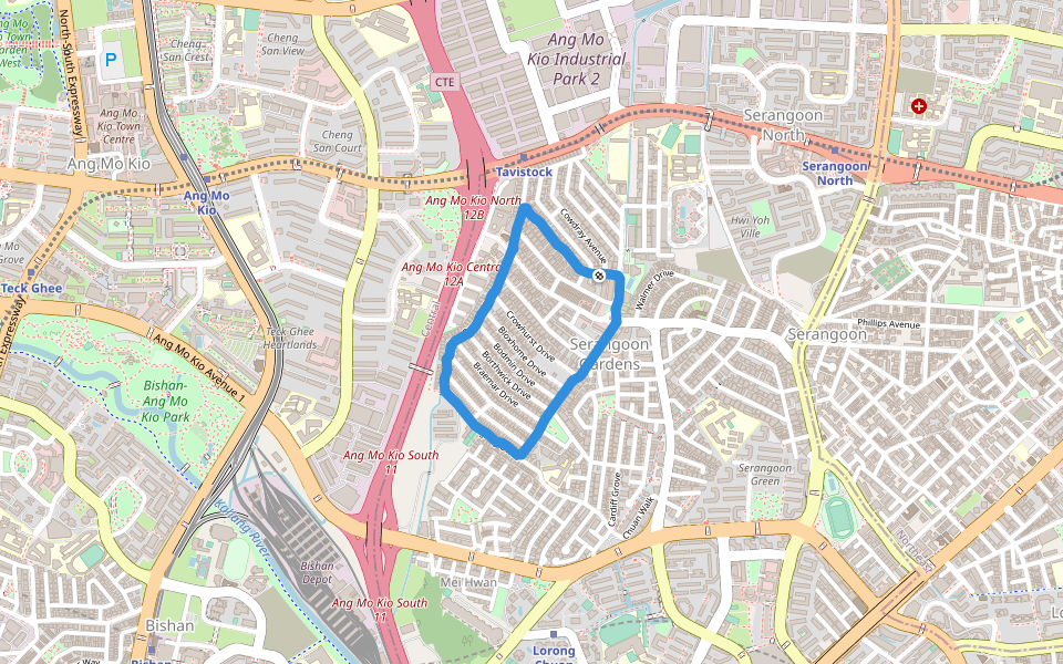 Chartwell Drive Park Walking and Running - Singapore | Pacer