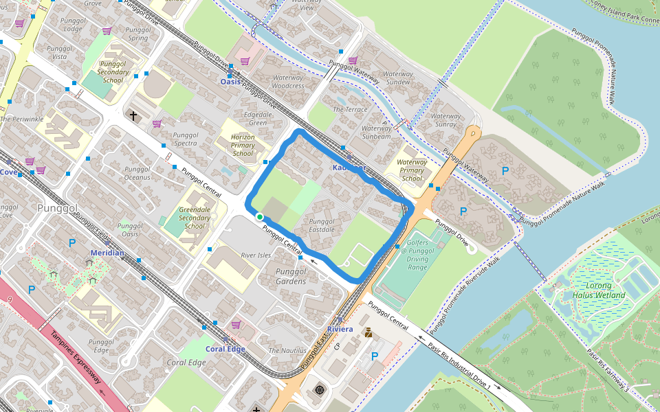 The Meadows Walking And Running Trail - Singapore, North-East Region ...