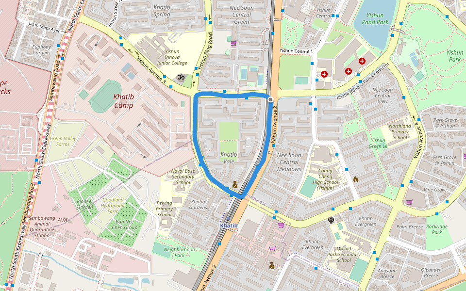 Yishun Sport Complex Walking And Running Trail - Singapore, North | Pacer