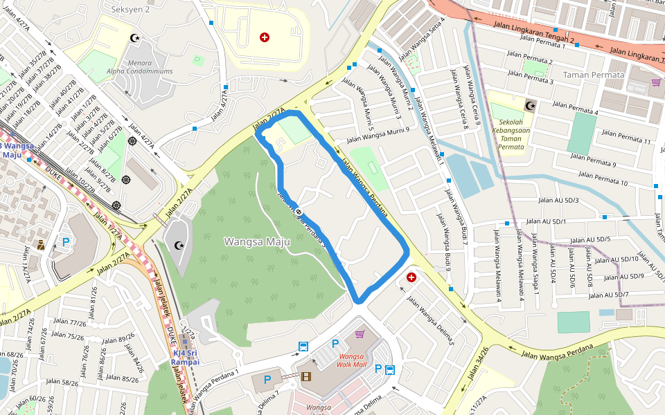 Instinctive Medical Center Walking And Running Trail - Setapak, Kuala ...
