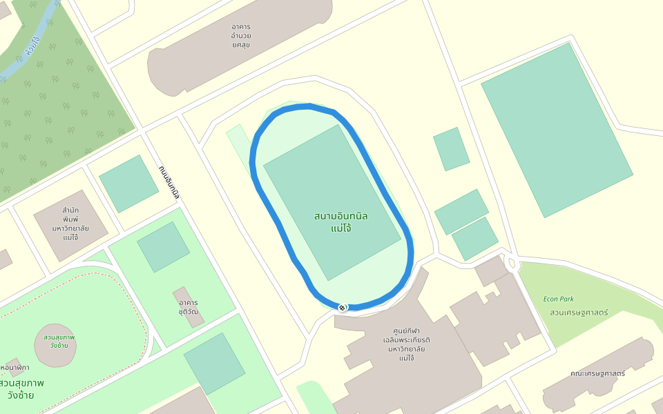 Maejo University in Chiang Mai | Walking Map