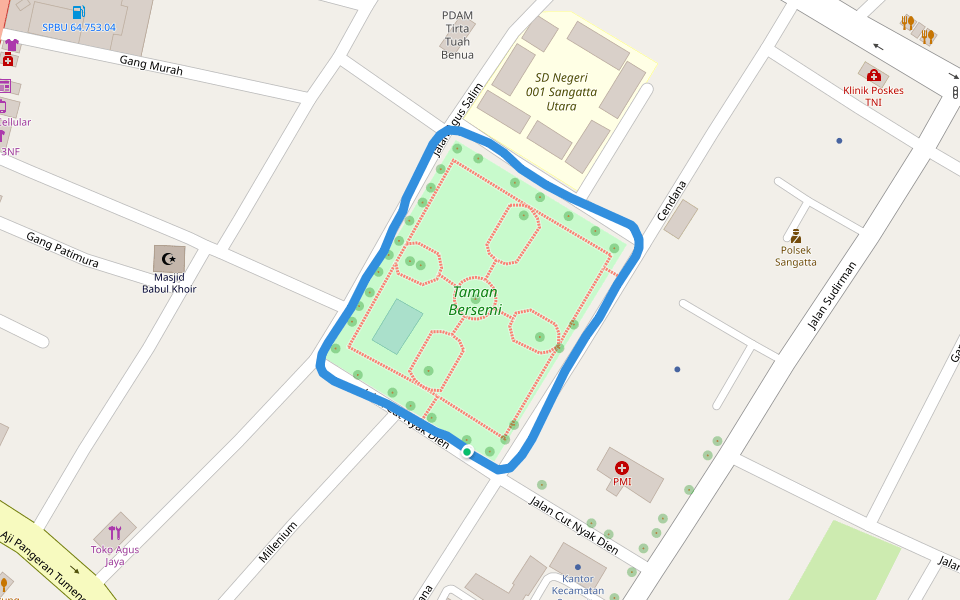 Spring Garden | Walking Map