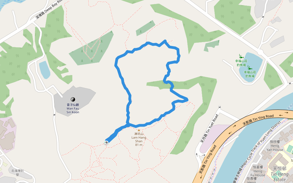 Lam Hang Shan Hiking Trail - Yuen Long District, Hong Kong | Pacer