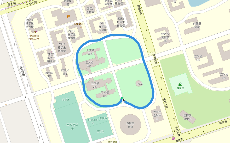 Yunnan Normal University Chenggong Campus Walking And Running Trail ...