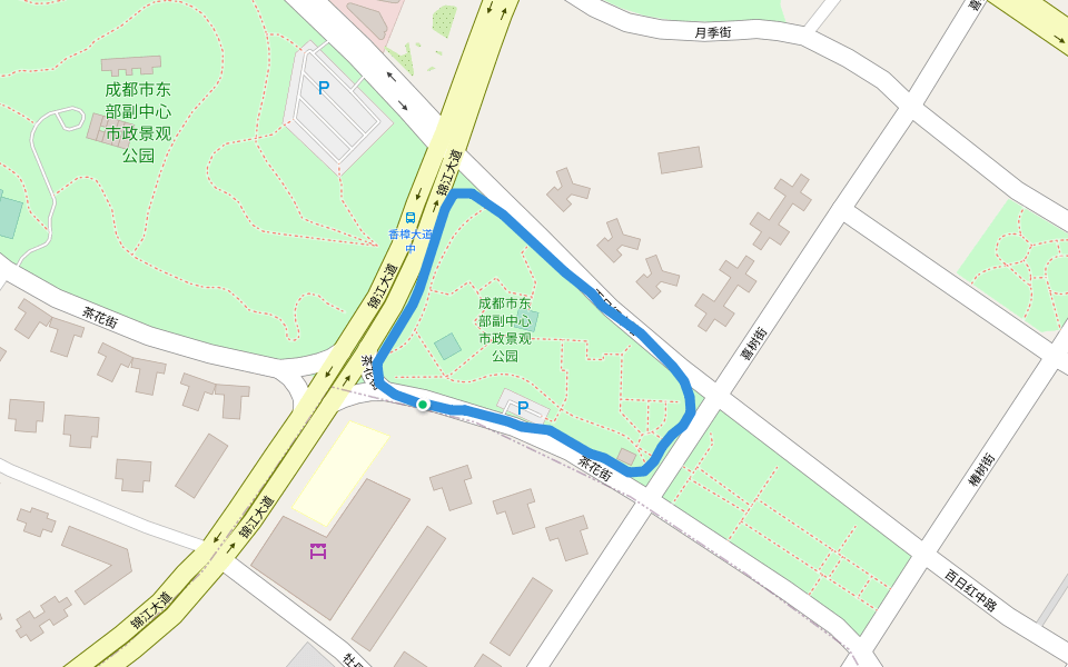 Municipal Landscape Park in the Eastern Sub-center of Chengdu Walking ...