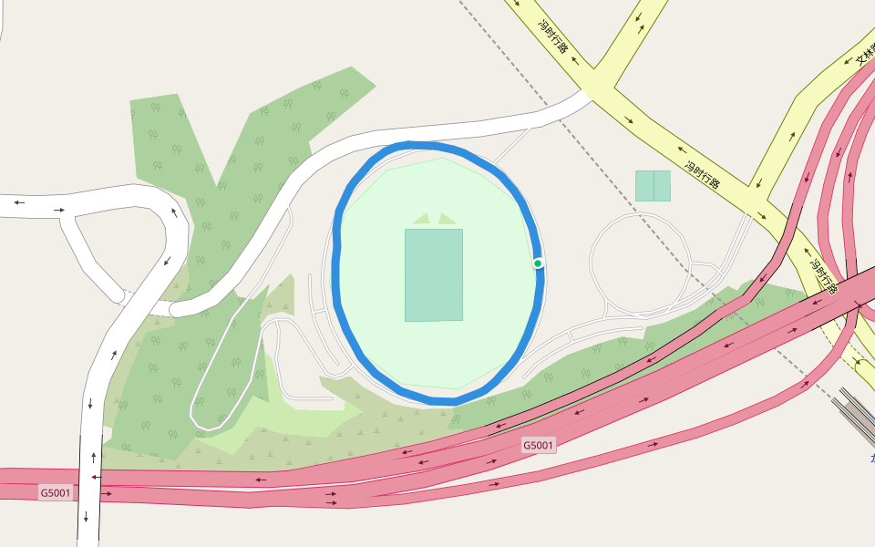 Beibei Jinyun Culture and Sports Center Walking And Running Trail ...