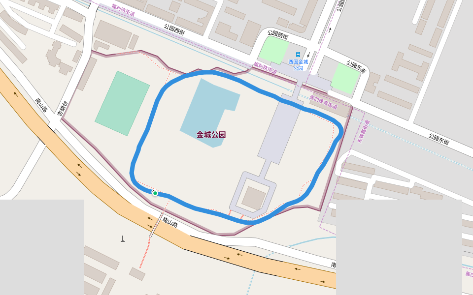 Jincheng Park Walking and Running - Lanzhou, China | Pacer