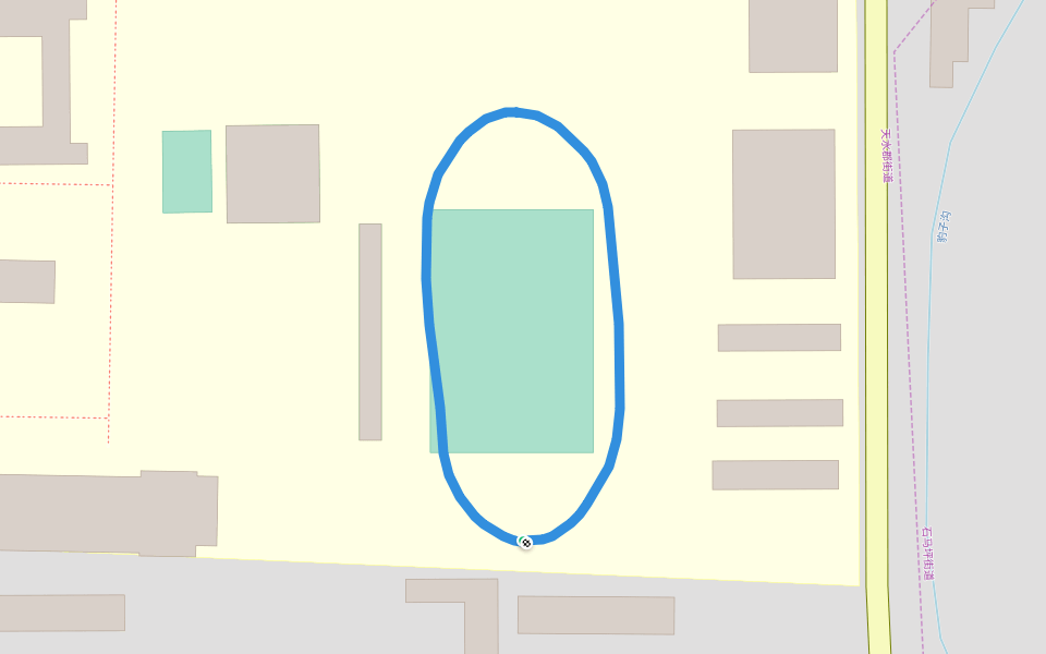 Tianshui Normal University Walking And Running Trail - China | Pacer